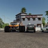 FS19 F-250 Monster truck v1.6.1.0 - FS 19 Cars Mod Download