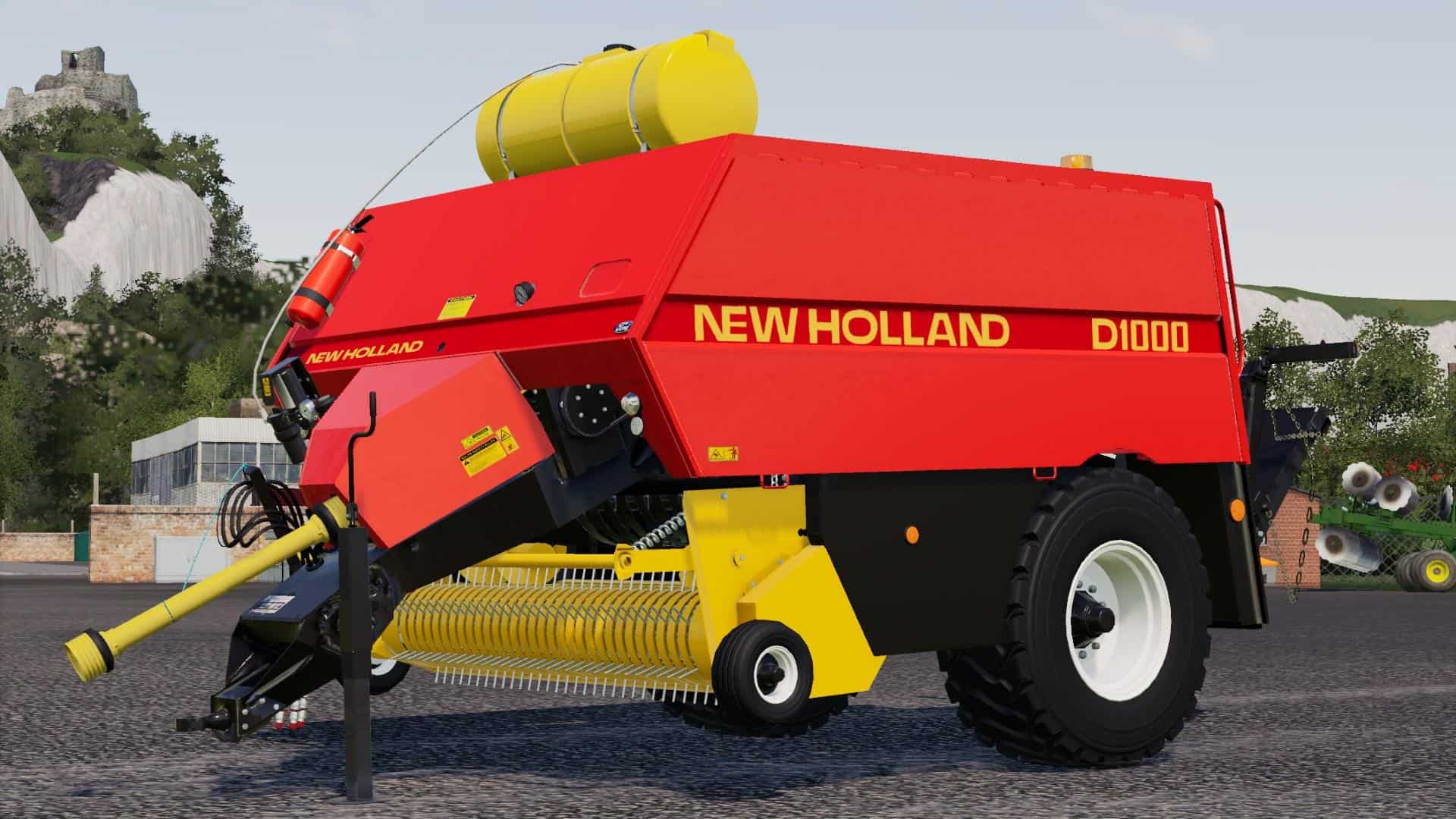 FS19 NEW HOLLAND D1000 BALER UPDATE (2) - Farming simulator 19 / 17 ...