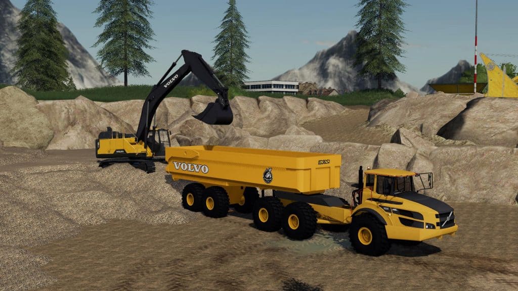FS19 Volvo Mining Pack v1 (13) - Farming simulator 19 / 17 / 15 Mod