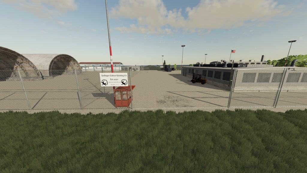 FS19 Cotton Sell Point Revamped v2 (3) - Farming simulator 19 / 17 / 15 Mod