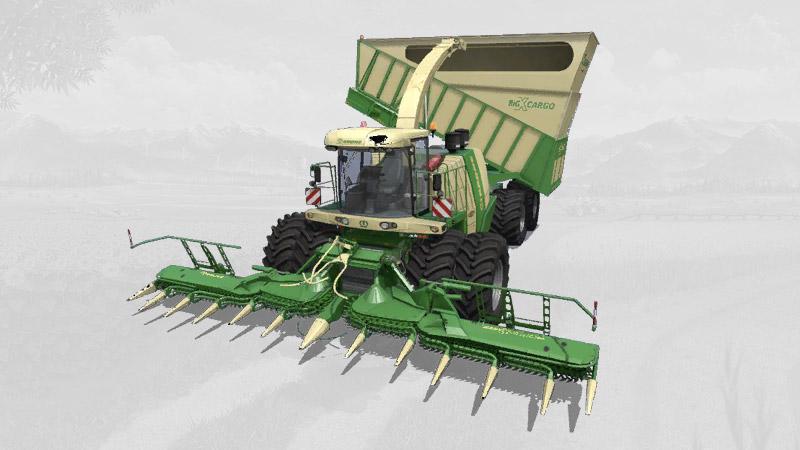 FS19 Krone BigX 1180 cargo v1.5 - FS 19 Combines Mod Download