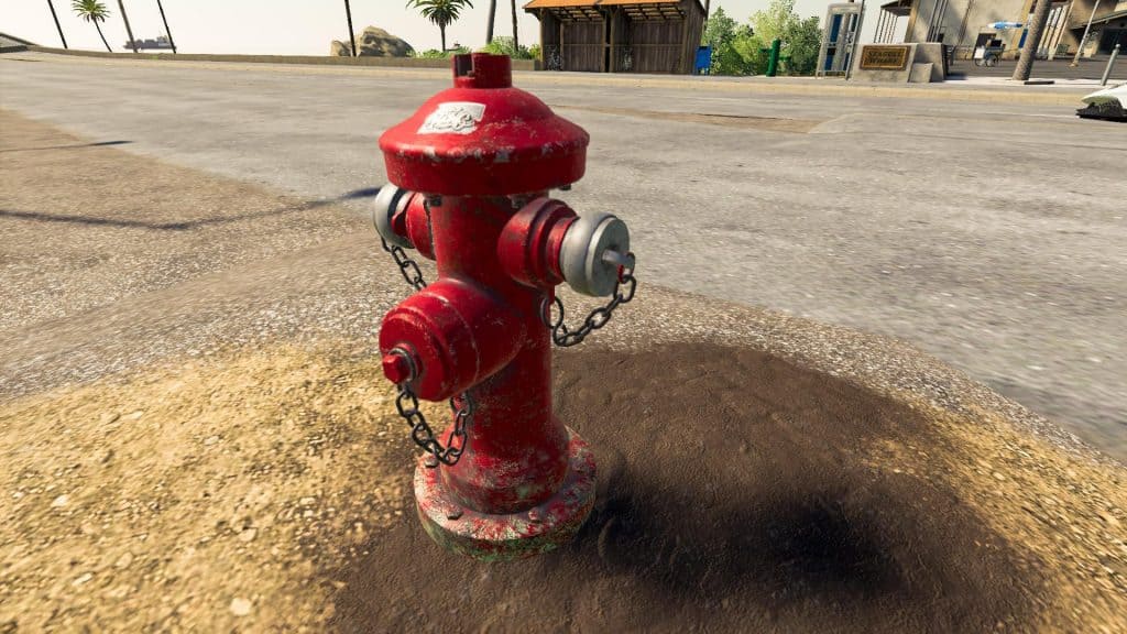 FS19 Fire Hydrant v1.1.0 (1) - Farming simulator 19 / 17 / 15 Mod