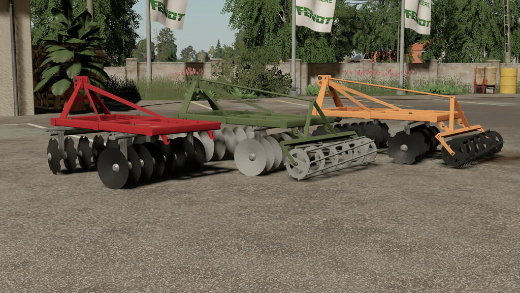 FS19 Disc Harrow 1.8m 1.0.0.0 - FS 19 Implements & Tools Mod Download