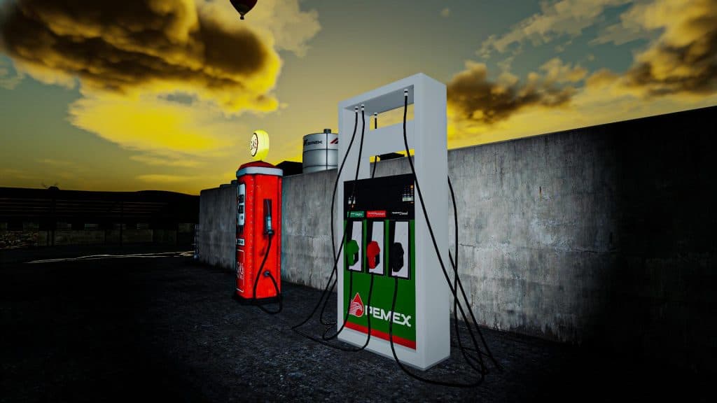 FS19 Gas Station Pack v1.0.0.0 - FS 19 Objects Mod Download