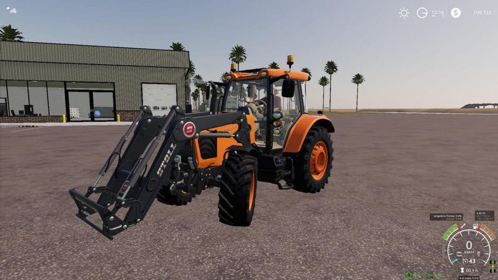 FS19 Kubota M135GX II v1.0.0.0 - FS 19 Tractors Mod Download