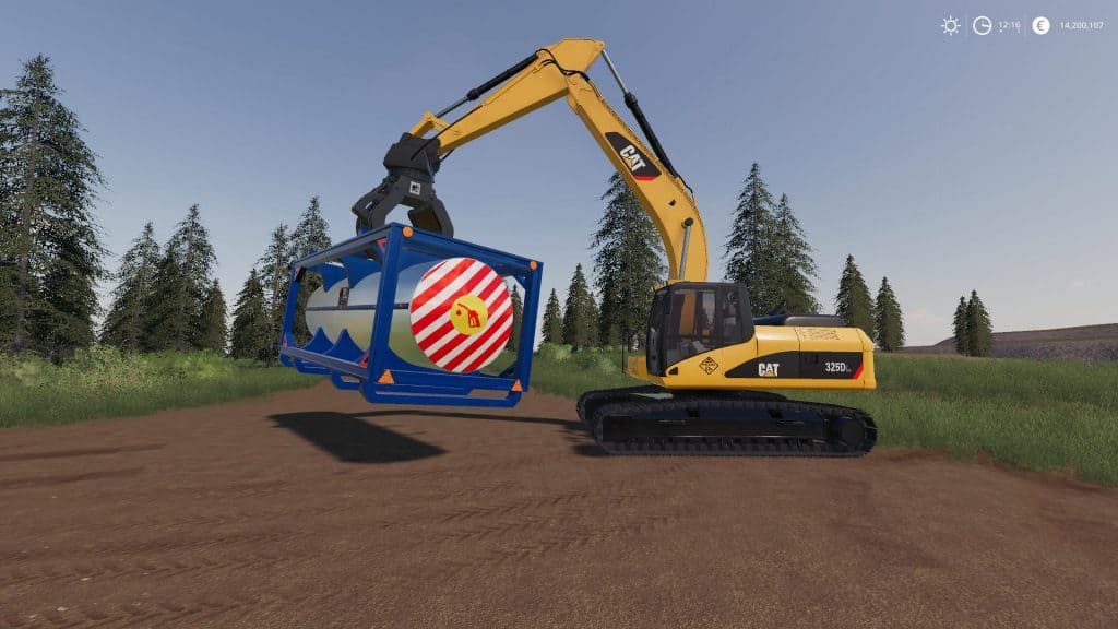 FS19 Dynamic Fuel Tank v1 (6) - Farming simulator 19 / 17 / 15 Mod