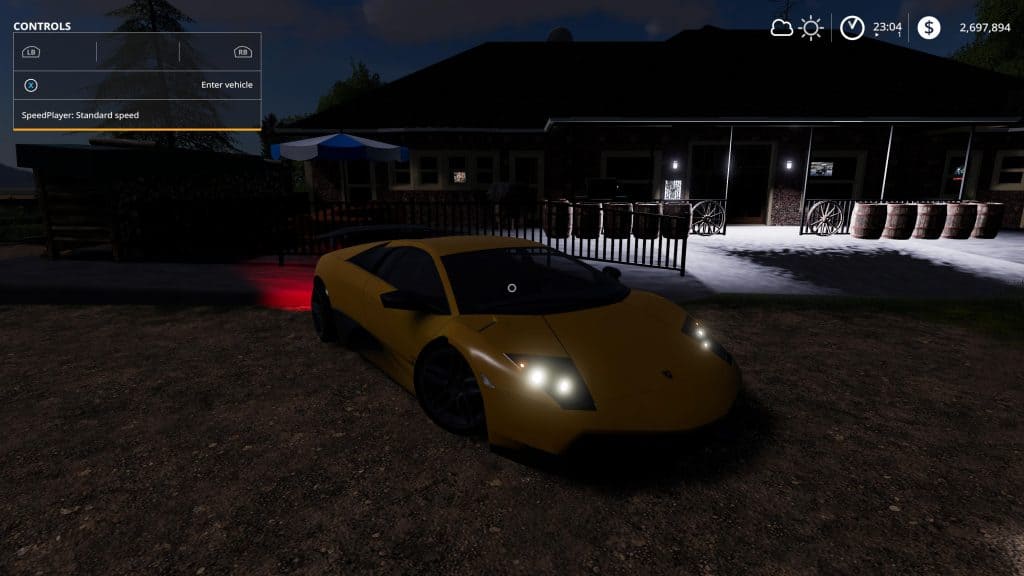 FS19 Lamborghini Murcielago v1 (2) - Farming simulator 19 / 17 / 15 Mod