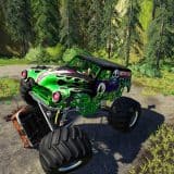 FS19 Monster Truck Pack v1.0.0.0 - FS 19 Cars Mod Download