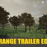 FS19 ORANGE MOD TRAILER EDITION v1.0 - FS 19 Objects Mod Download