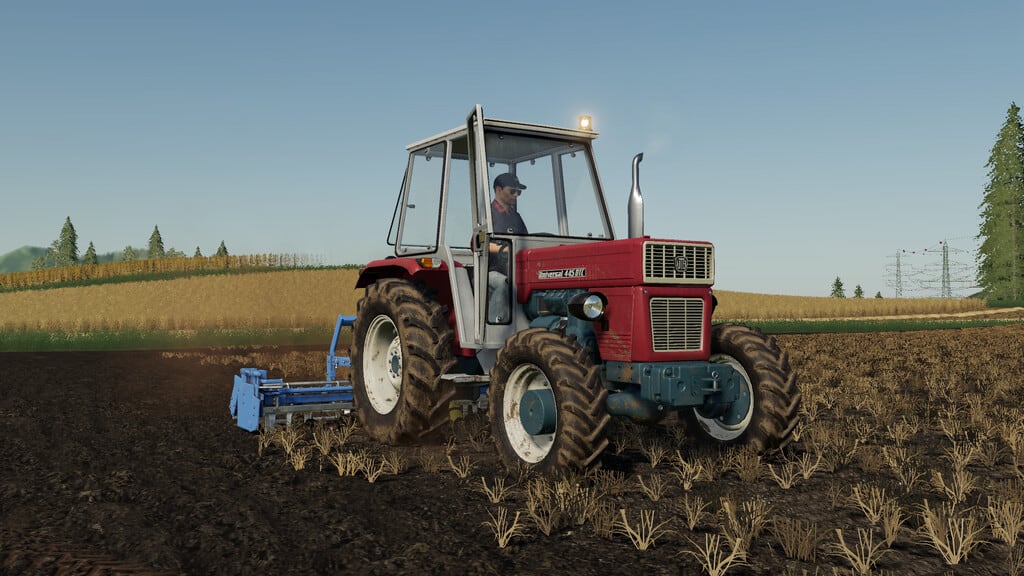 FS19 Universal 445DTC 1.0.0.0 - FS 19 Tractors Mod Download