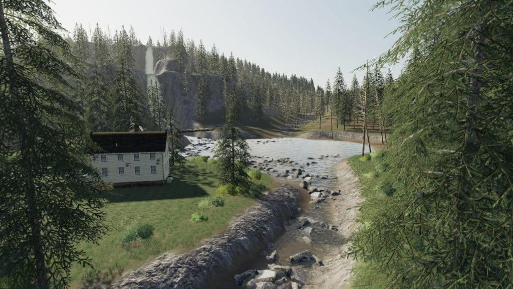 FS19 Yukon River Valley v1.1 - FS 19 Maps Mod Download
