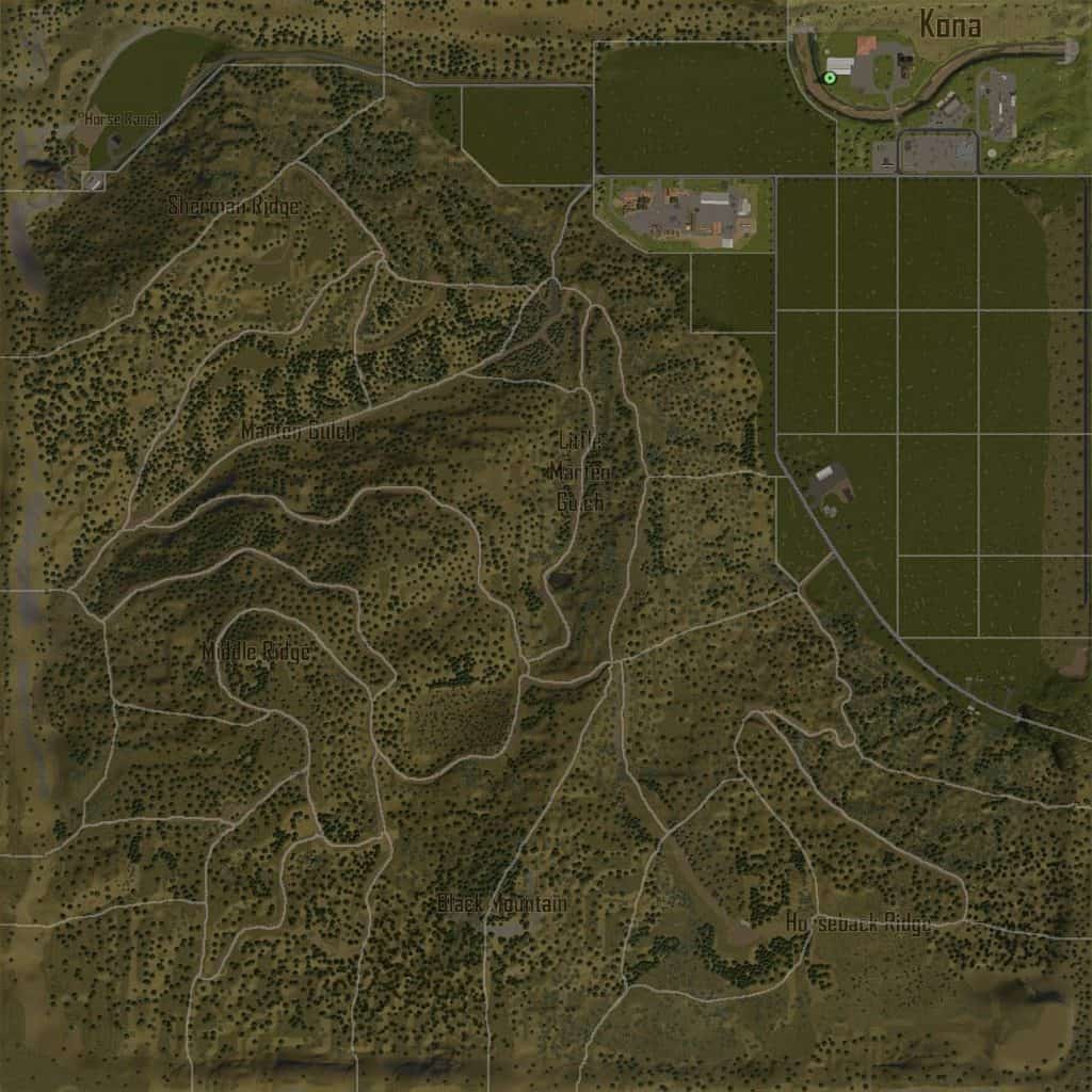 FS19 Black Mountain Montana v4.0 - FS 19 Maps Mod Download