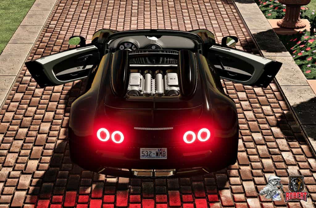 FS19 Bugatti Veyron Grand Sport Vitesse v1 (8) - Farming simulator 19 ...
