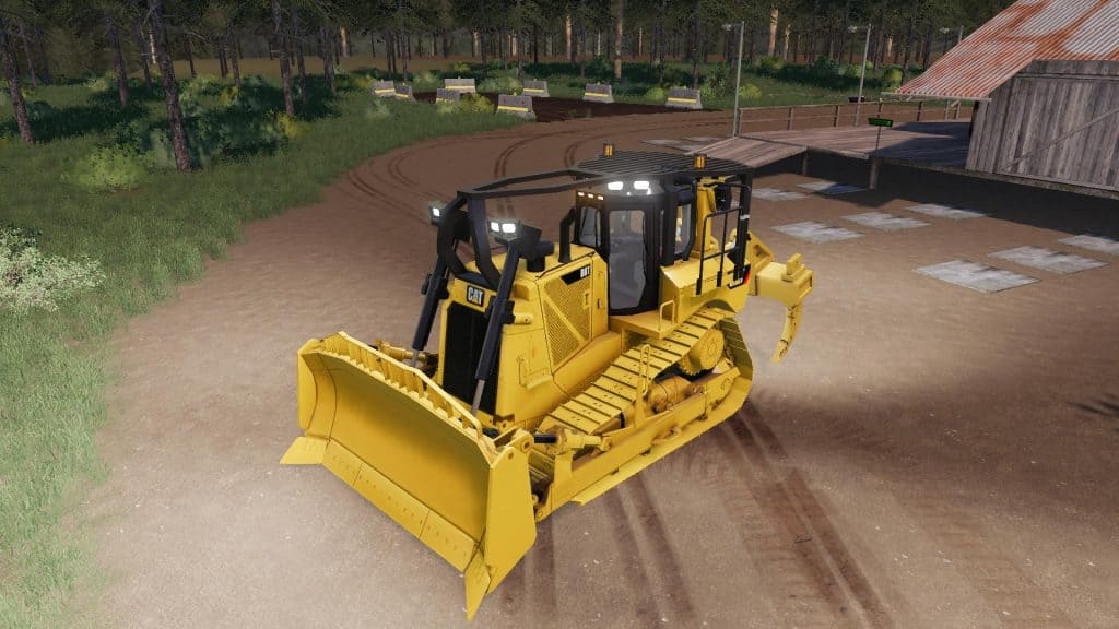 FS19 CAT D8-T With TriRipper v1.2 - FS 19 Forklifts / Excavators Mod ...