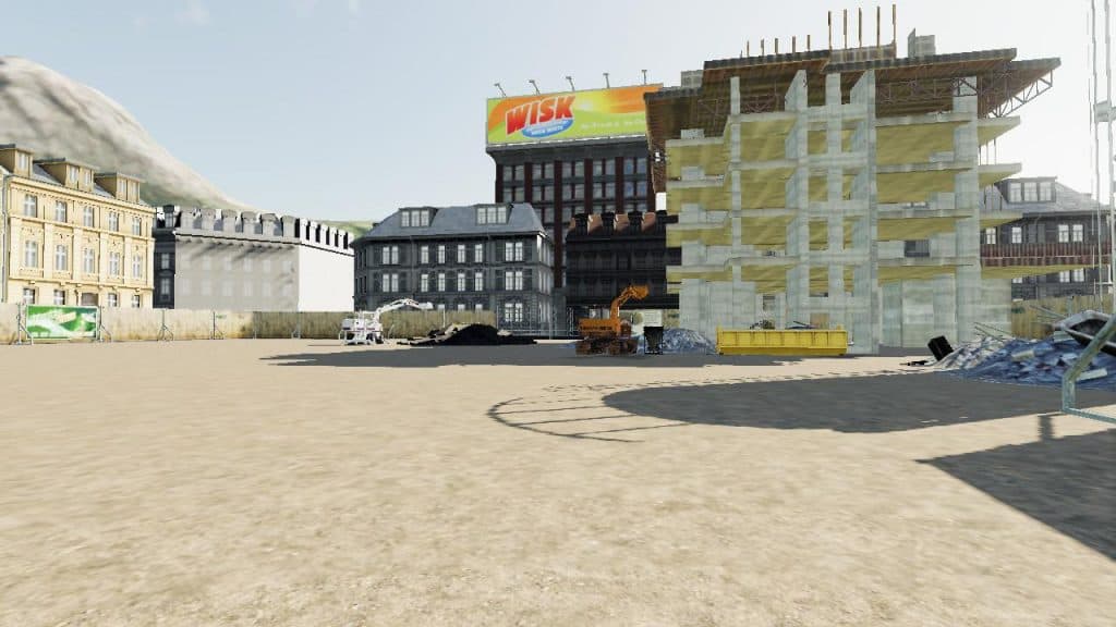 FS19 Demolition Company Old Town v1.0 - FS 19 Maps Mod Download