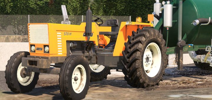 FS19 Fiat F100 - FS 19 Tractors Mod Download