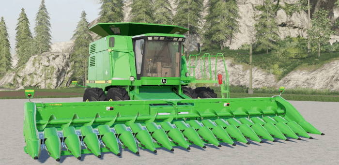 FS19 John Deere 9600 v2.0 - FS 19 Combines Mod Download