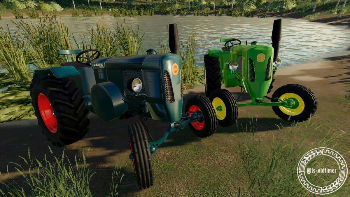 FS19 Lanz D6016 v0.9.1 - FS 19 Tractors Mod Download