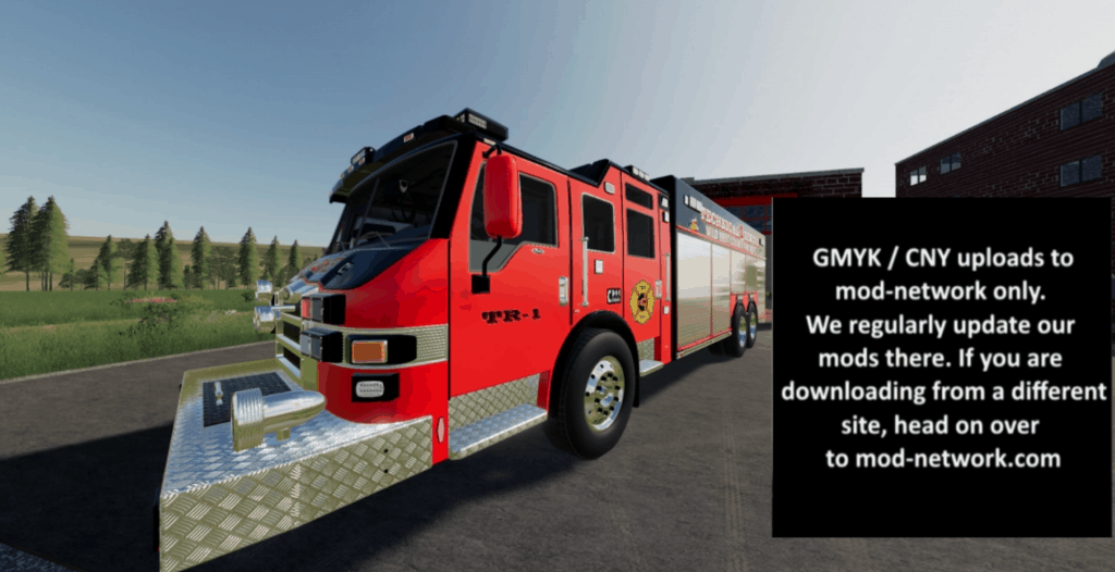 FS19 Pierce Velocity Dual Axle Rescue - FS 19 Vehicles Mod Download