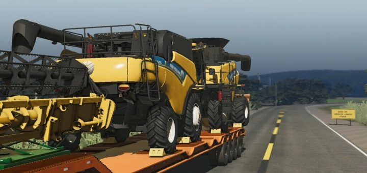 FS19 Car Transport Trailer edit v1.0.0.0 - FS 19 Trailers Mod Download