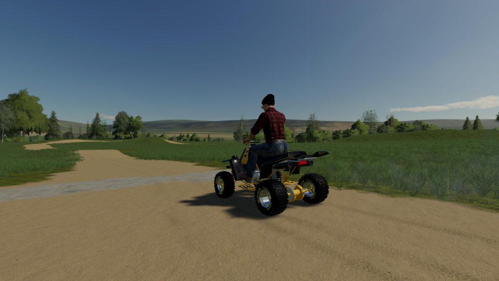 FS19 yamaha banshee atv v1.0.0 (5) - Farming simulator 19 / 17 / 15 Mod