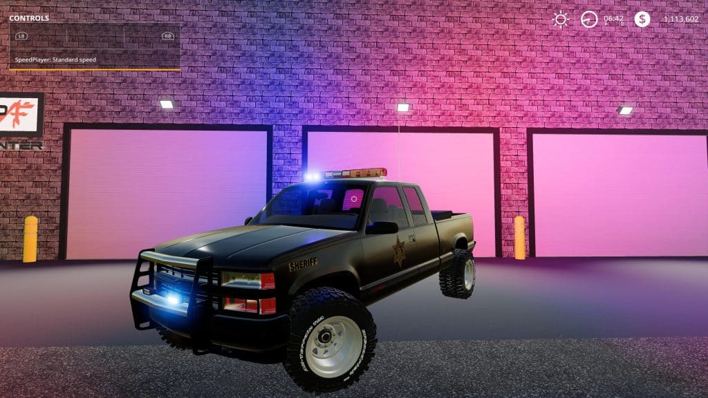 FS19 Chevy 1500 Police v1.0.0.0 - FS 19 Cars Mod Download