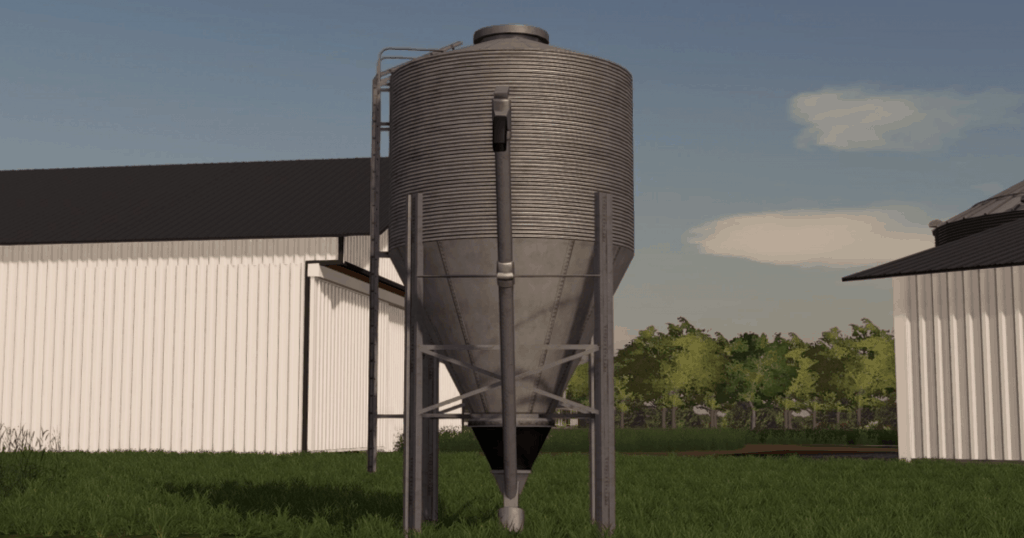 FS19 Diniz Farms Map Expansion Pack: Feed storage bin - FS 19 Packs Mod ...