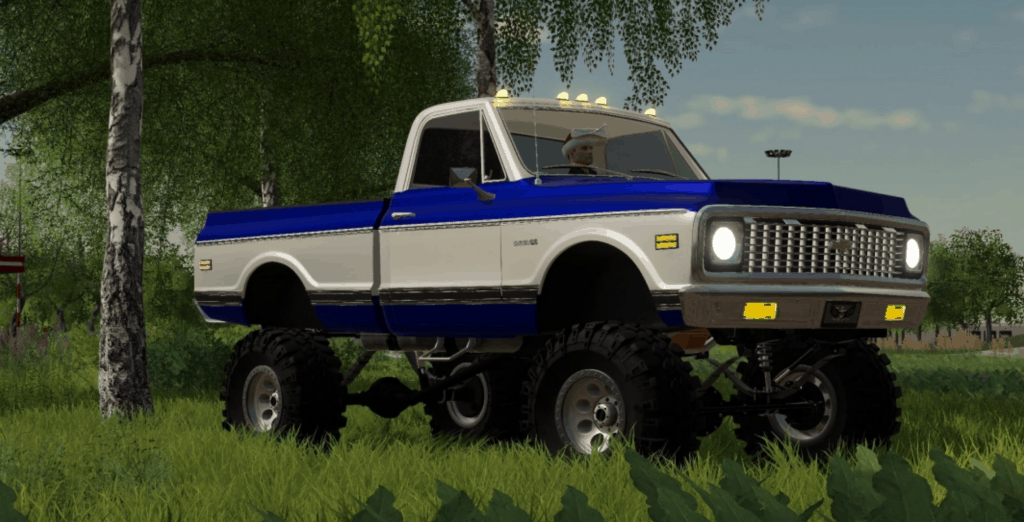 FS19 EXP19 71 Chevy Lifted - FS 19 Cars Mod Download
