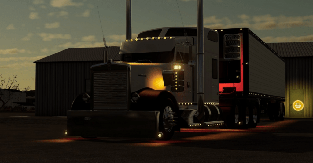 FS19 EXP19 W900L Stretched - FS 19 Trucks Mod Download