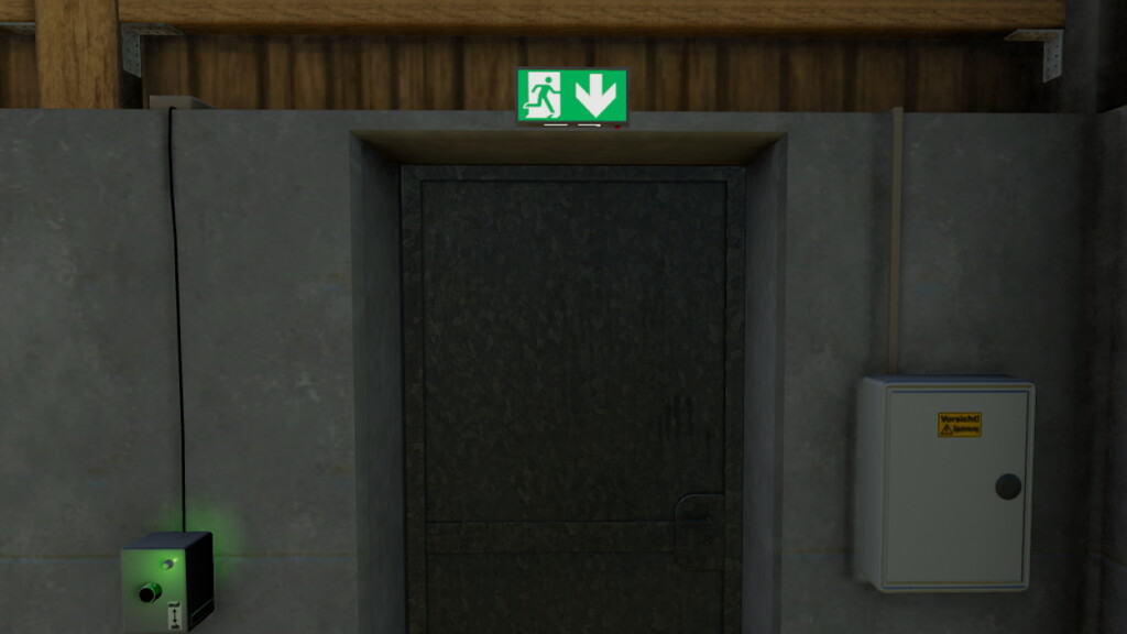 FS19 Exit Sign (Prefab) 1.0.0 (4) - Farming simulator 19 / 17 / 15 Mod