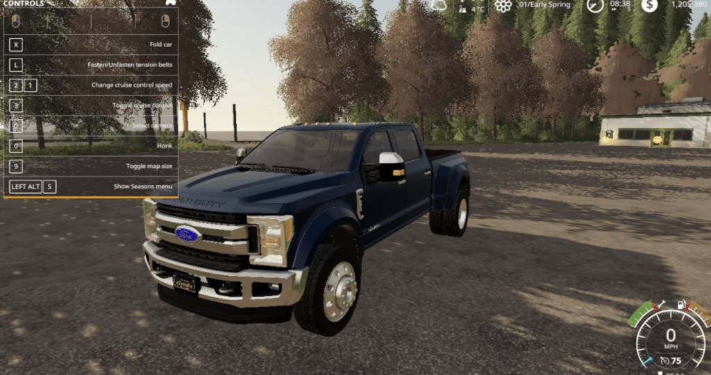 FS19 Ford 2017 F250 - FS 19 Cars Mod Download