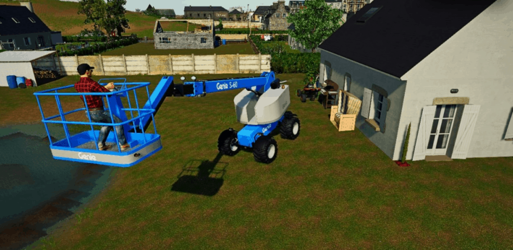 FS19 Genie lift truck - FS 19 Vehicles Mod Download