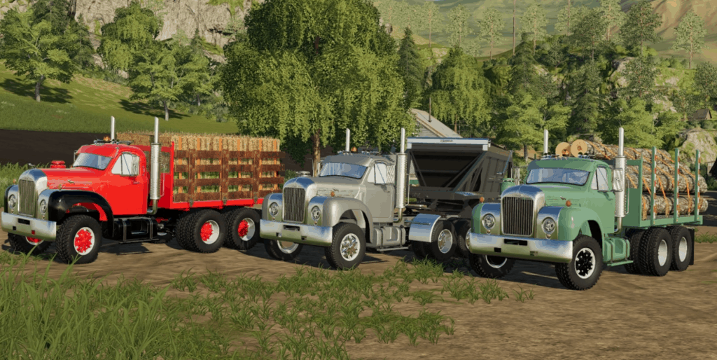 FS19 Mack B61 Truck - FS 19 Trucks Mod Download