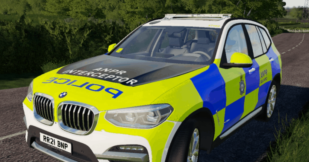 FS19 UK Police BMW X3 - Farming simulator 19 / 17 / 15 Mod