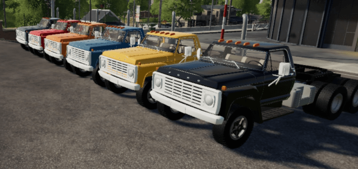 FS19 Ford F-550 Dump - FS 19 Trucks Mod Download