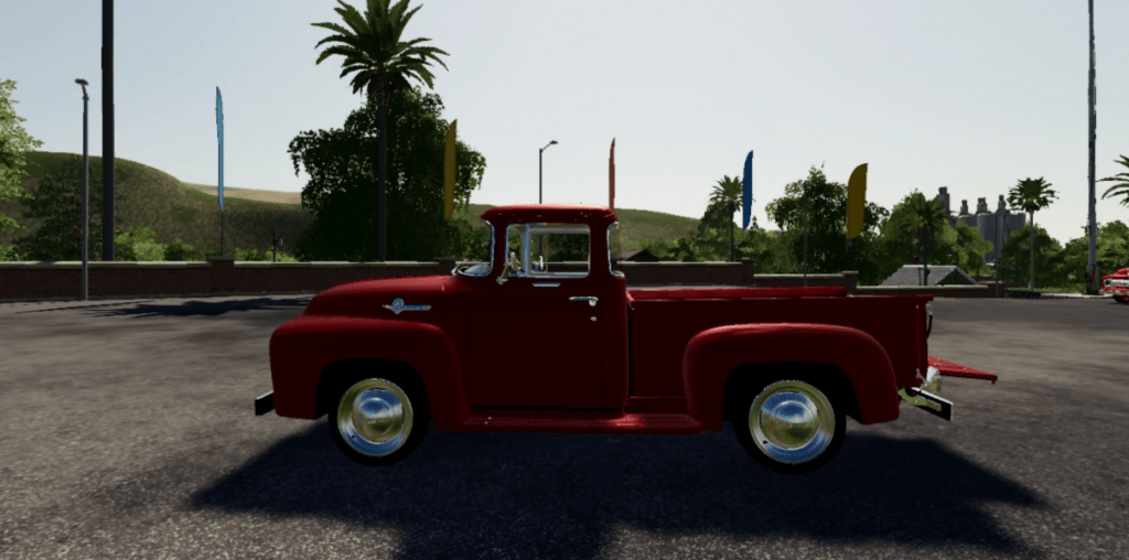 FS19 Ford F100 - FS 19 Cars Mod Download