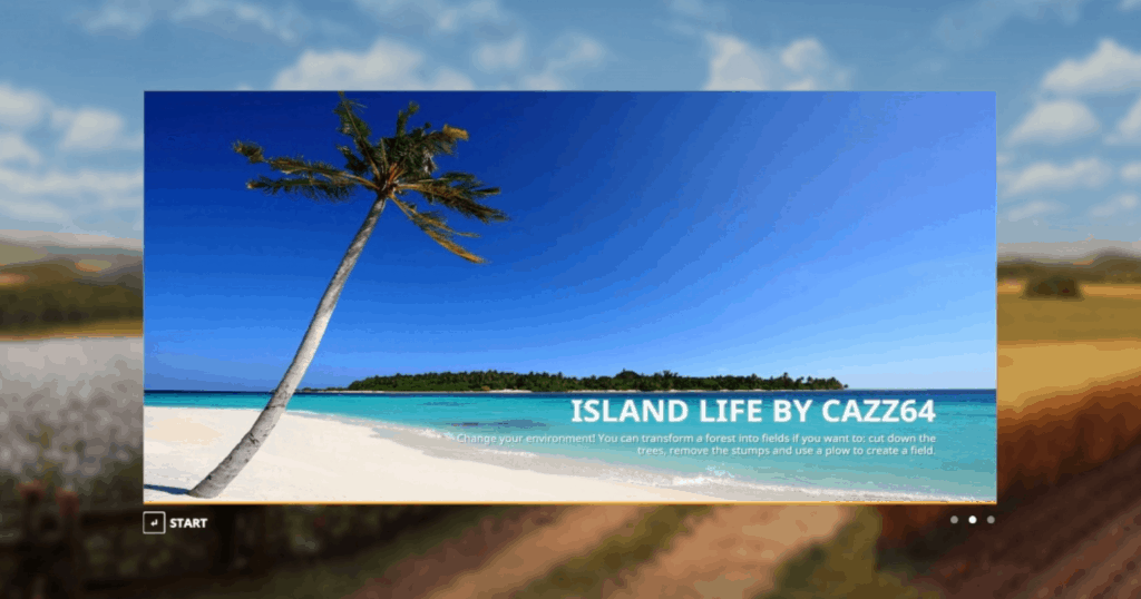 FS19 IslandLife Map - Farming simulator 19 / 17 / 15 Mod