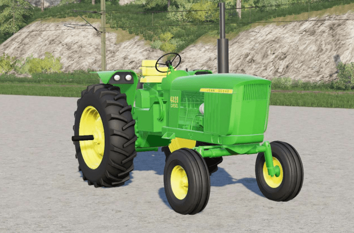 FS19 John Deere 4020〡animated brake pedals - FS 19 Tractors Mod Download