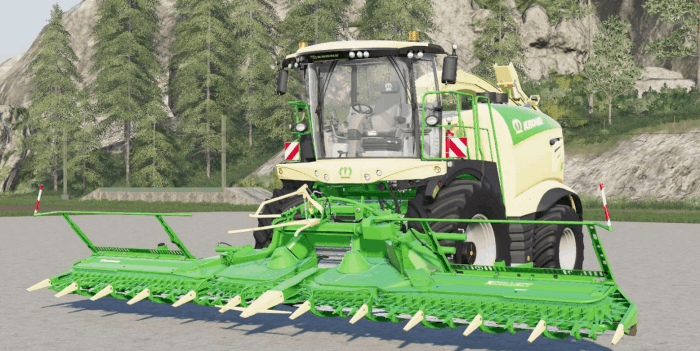 FS19 Krone BiG X 1100 & New Holland FR780〡corn mash - FS 19 Combines ...