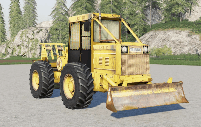 FS19 LKT 81 Turbo〡functional winch - FS 19 Forklifts / Excavators Mod ...