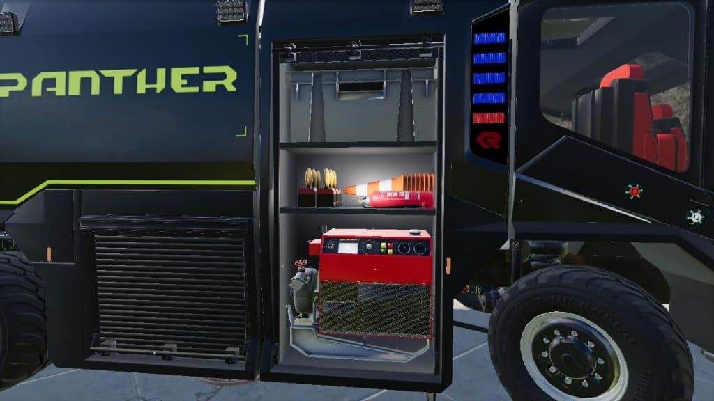 FS19 Lotniskowa Straz Pozarna v4 (5) - Farming simulator 19 / 17 / 15 Mod