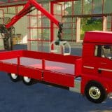 FS19 MAN TGX Crane TCM 1.0.0.0 - FS 19 Trucks Mod Download
