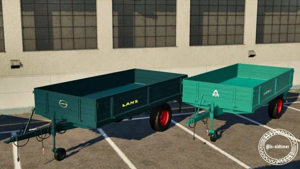 FS19 Oldtimer Einachskipper ( Multitalent ) v1.0 - FS 19 Trailers Mod Download