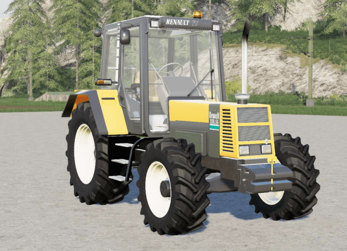 FS19 Renault 110.14 TX〡weight selection - FS 19 Tractors Mod Download