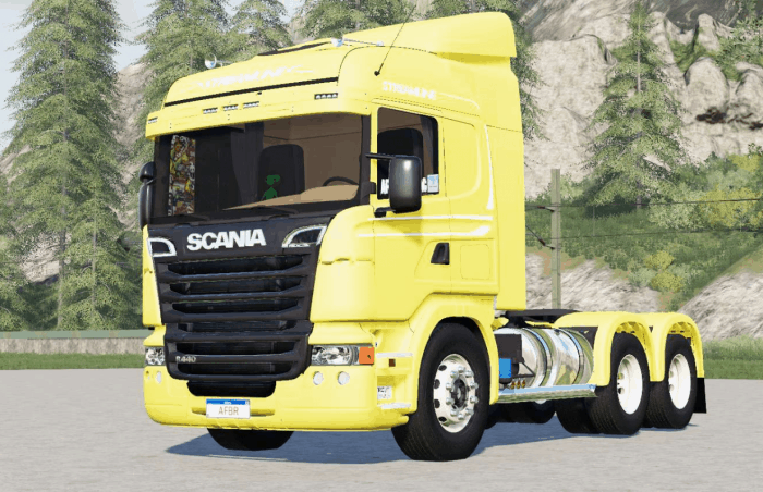 FS19 Scania R440 Streamline 6x2〡6x4 tractor Highline - FS 19 Trucks Mod ...