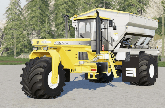 FS19 TerraGator 6203〡power selection - FS 19 Vehicles Mod Download