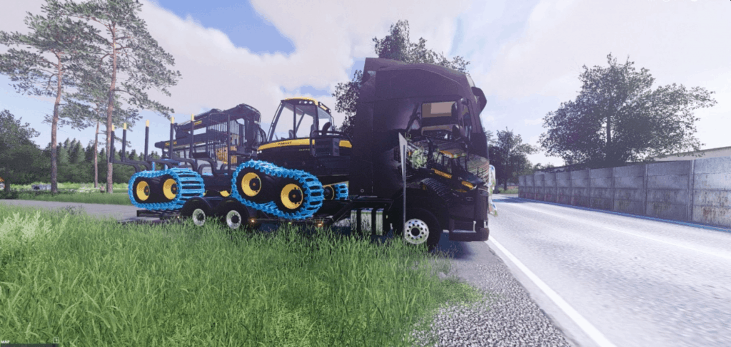 FS19 Volvo Forestry equipment Lavetti - FS 19 Trucks Mod Download
