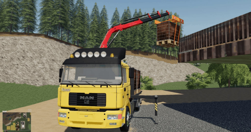 FS19 Crane Traverse v1.0.0.0 - FS 19 Implements & Tools Mod Download