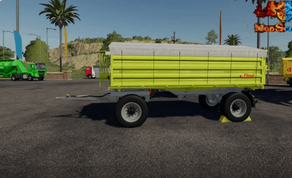 FS19 FLIEGL DK180 v1.0.0.0 - FS 19 Trailers Mod Download