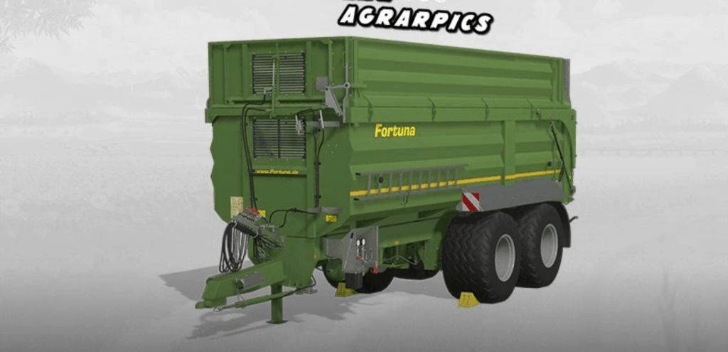 FS19 Fortuna FTM200 WFM Edit Update v1.3.0.2 - FS 19 Trailers Mod Download